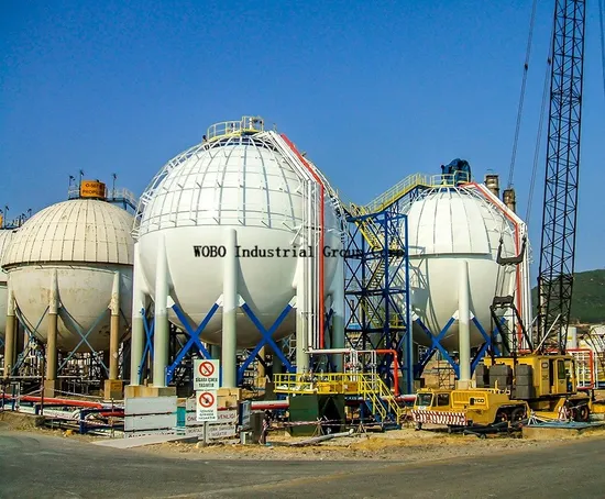 Turnkey Projects Cryogenic Liquid Sphere Storage Tank for LNG Gas ...